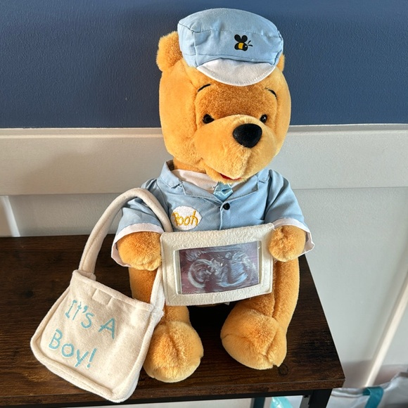 Disney | Toys | Winnie The Pooh Its A Baby Boy Mail Carrier Plush ...